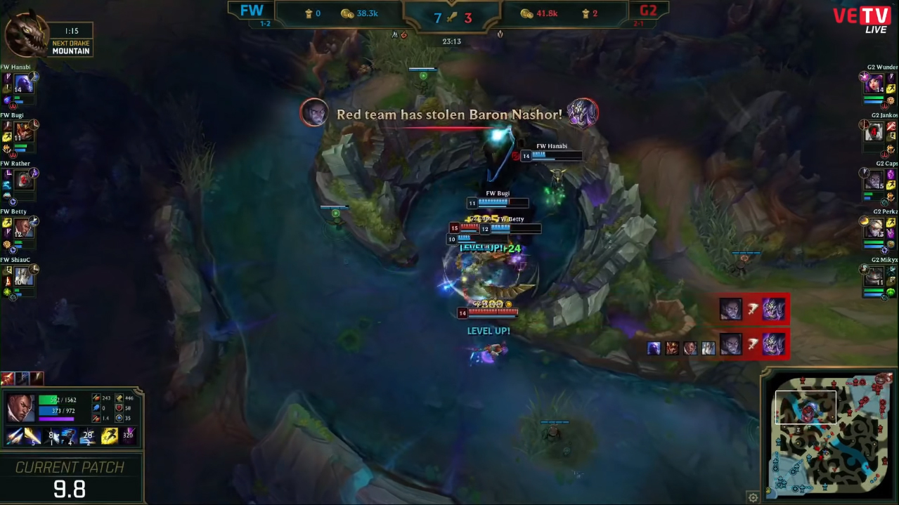 MSI 2019 - FW vs G2 (Lượt đi): Ngày của Caps!